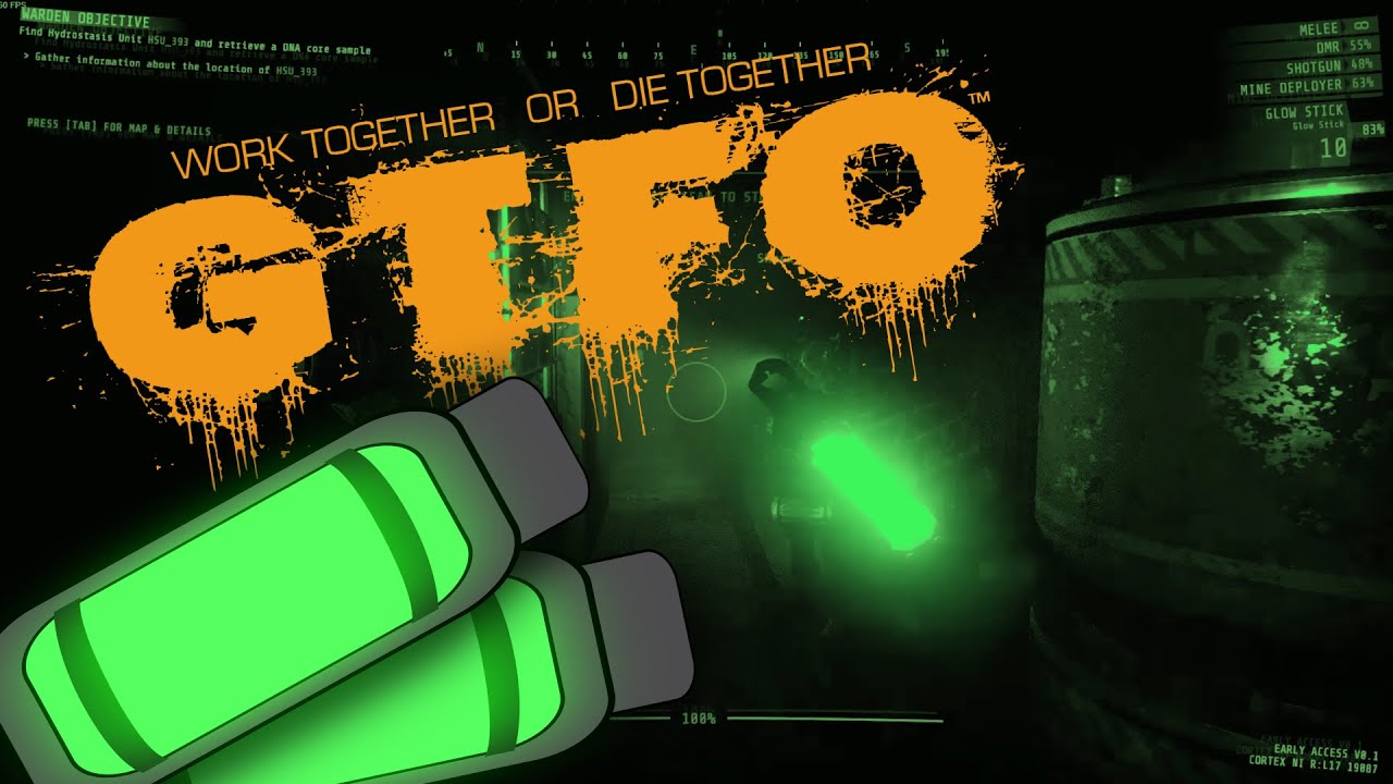 GTFO Funny Moments Involving Glowsticks - YouTube