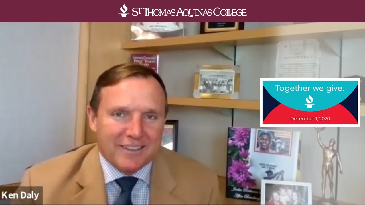 President Daly Kicks Off Giving Tuesday 2020! - YouTube