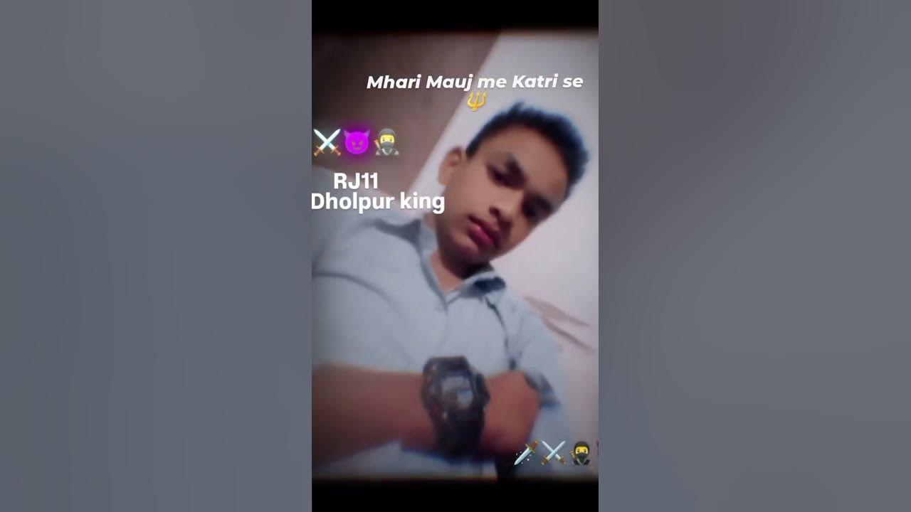 थारी जिंदगी कटे मौज में AR 11Dholpur king #myfirstvlog @AR vlogs 0913 - YouTube