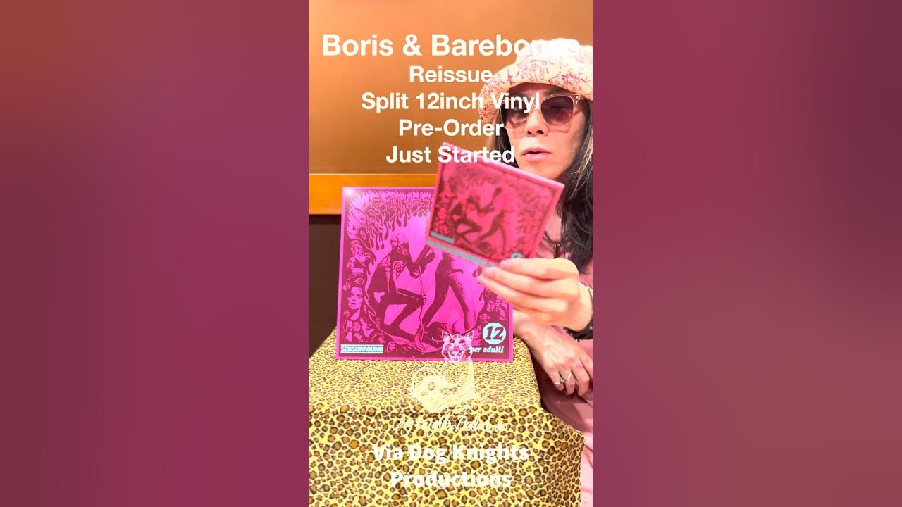 Boris ＆Barebones Split Reissue Pre-Order Started - YouTube