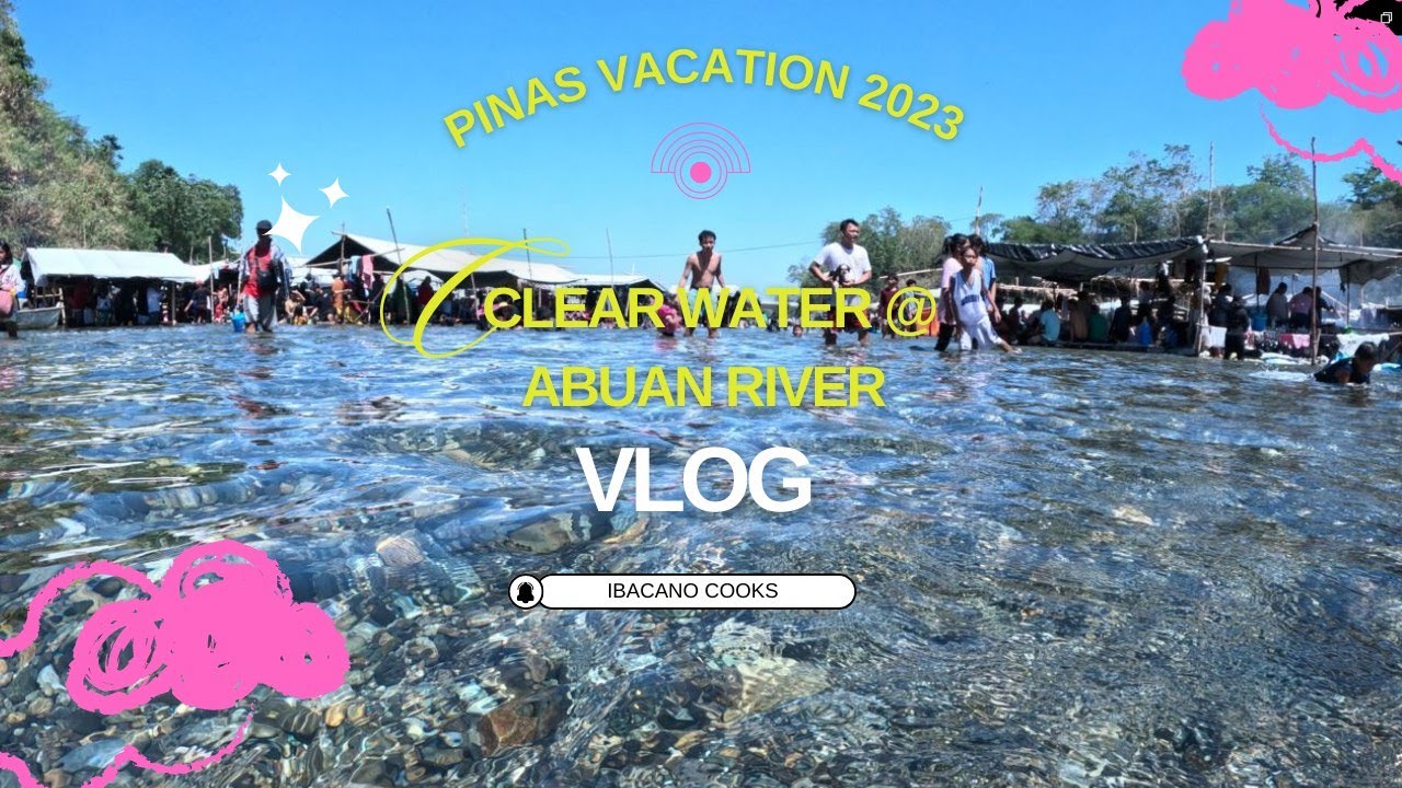 Clear water at Abuan River Ilagan Isabela Philippines - YouTube