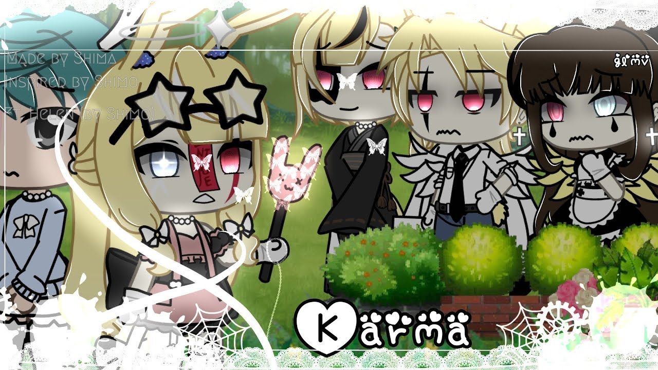 Karma GLMV || Gacha life || Ellie Backstory || || Not original ...