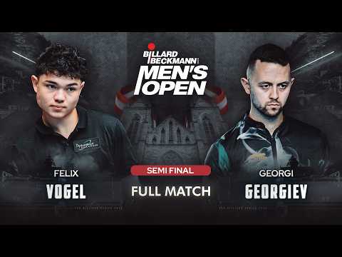 🇩🇪 VOGEL vs GEORGIEV 🇧🇬 ▸ Semifinal ▸ 2026 Billiard Beckmann Men's Open 10-Ball