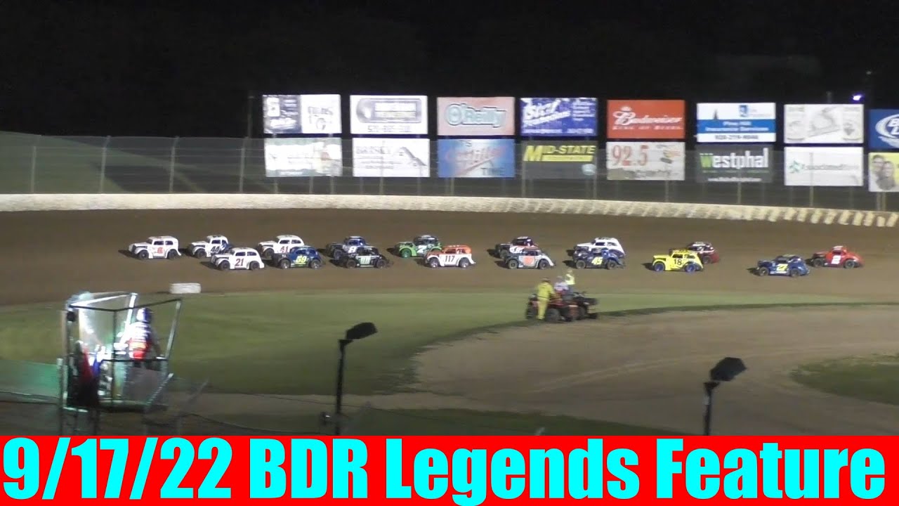 Beaver Dam Raceway - 9/17/22 - Legends - Feature - YouTube