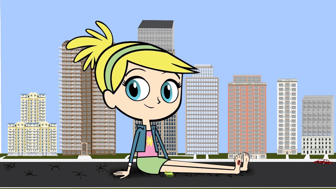 Giant Frankie Pamplemousse Walking in the City - YouTube