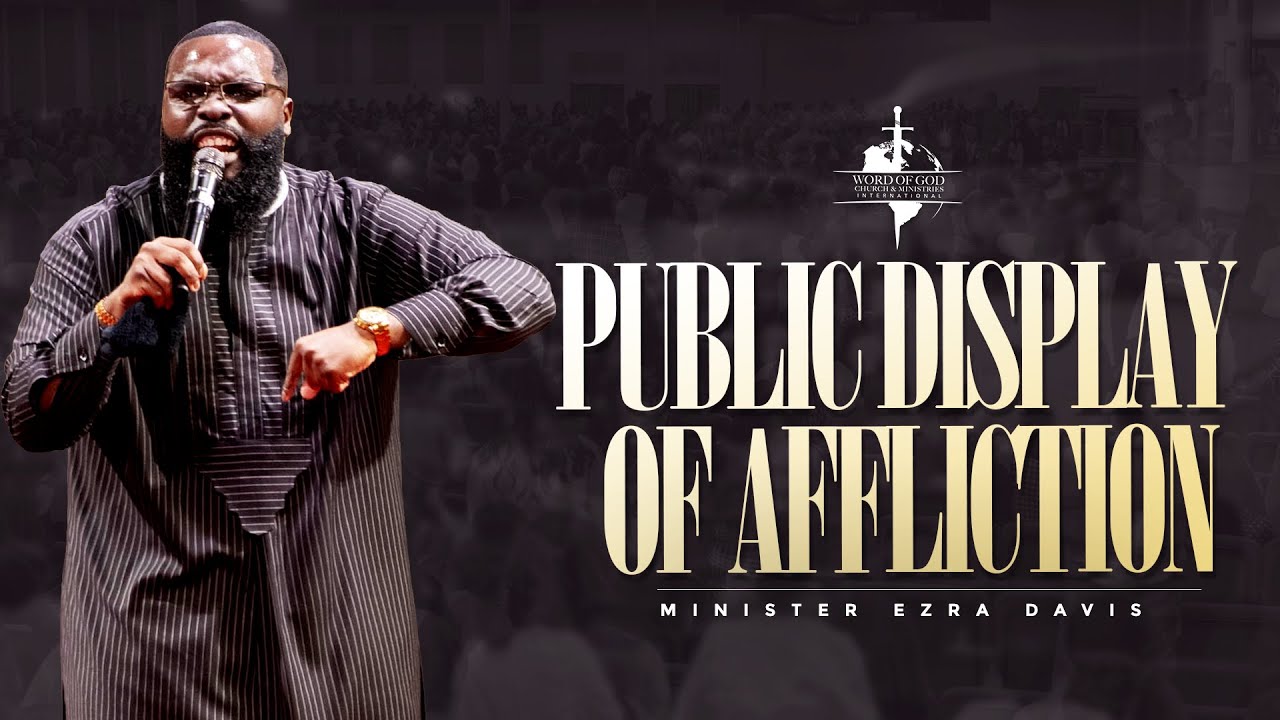 Public Display of Affliction | PDA | Minister Ezra Davis - YouTube