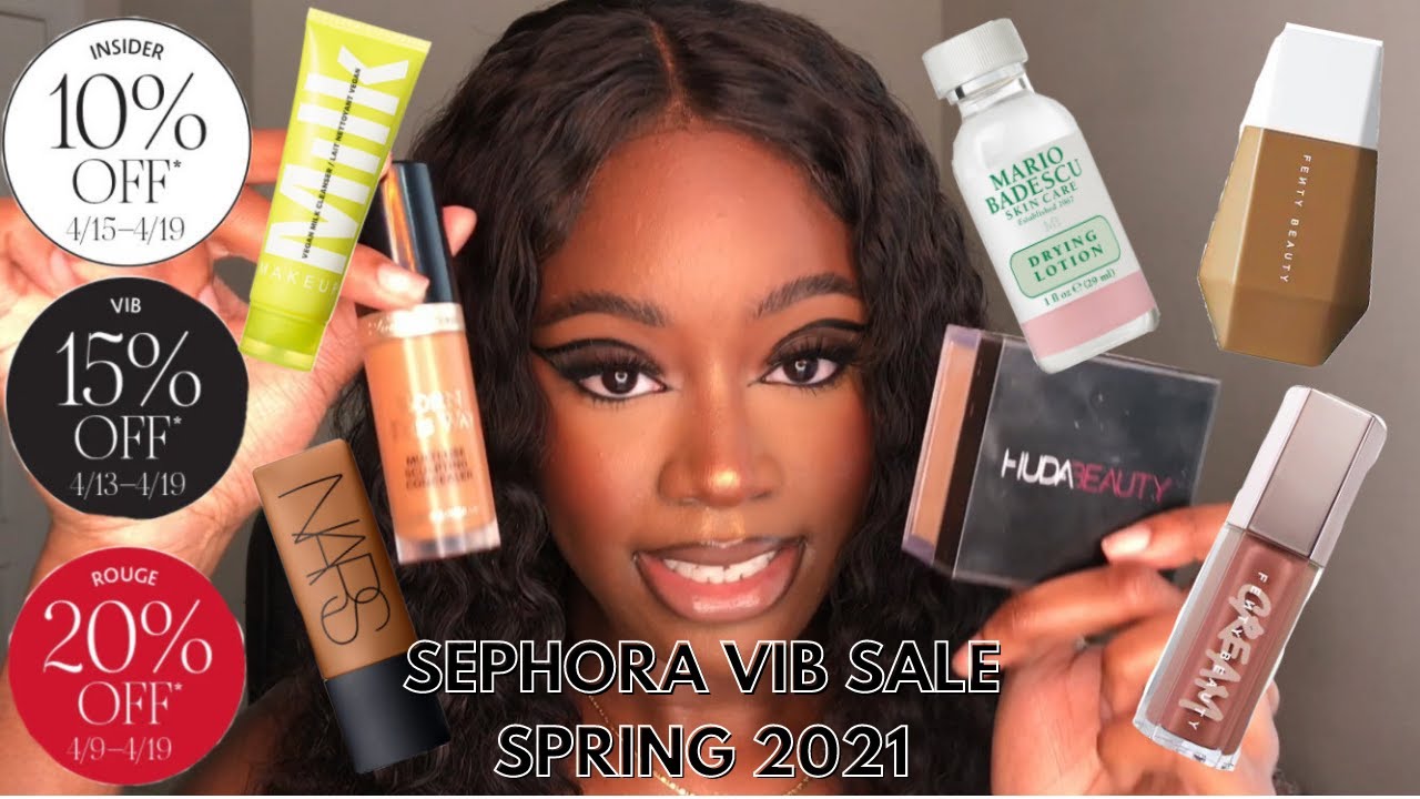 SEPHORA VIB SALE RECOMMENDATIONS | SPRING 2021 - YouTube