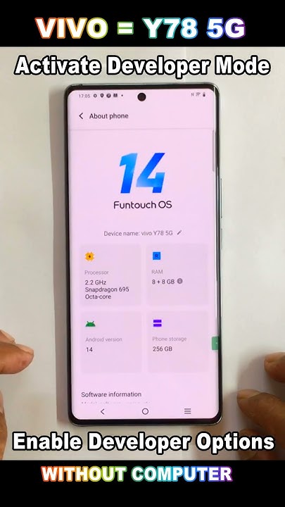 How to Enable /Developer Options in VIVO Y78 5G – Developer Settings /OEM Unlocking 2025 # ...