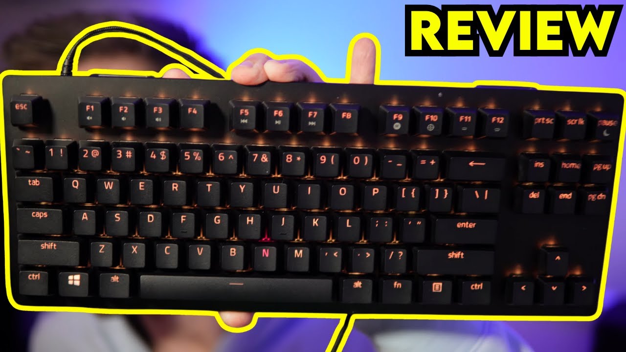 Razer Huntsman V2 Gaming Keyboard Review (Red Linear) - YouTube