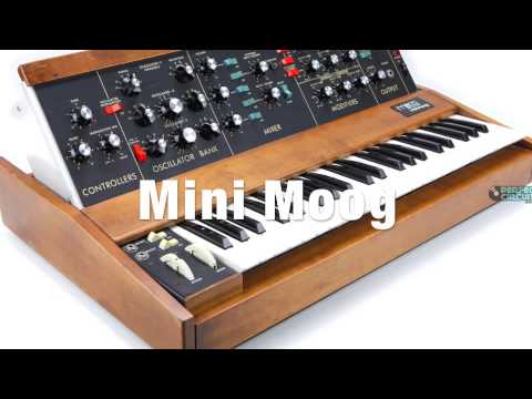 Mini Moog model D… in Logic Pro 9 - YouTube