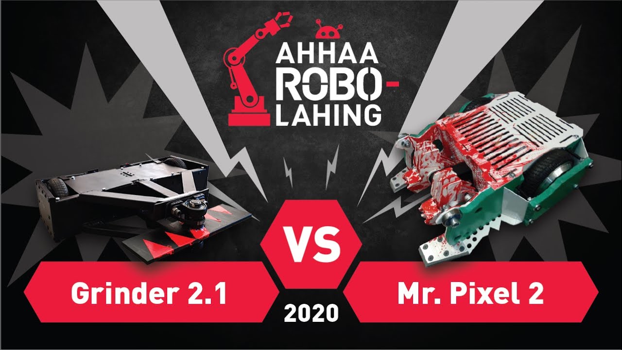 AHHAA Robolahing 2020 Grinder 2.1 vs Mr. Pixel 2 - YouTube