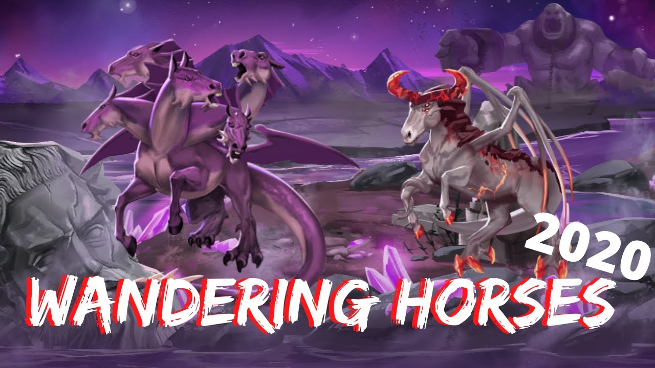 Wandering Horses 2020-Howrse Event Coverage - YouTube