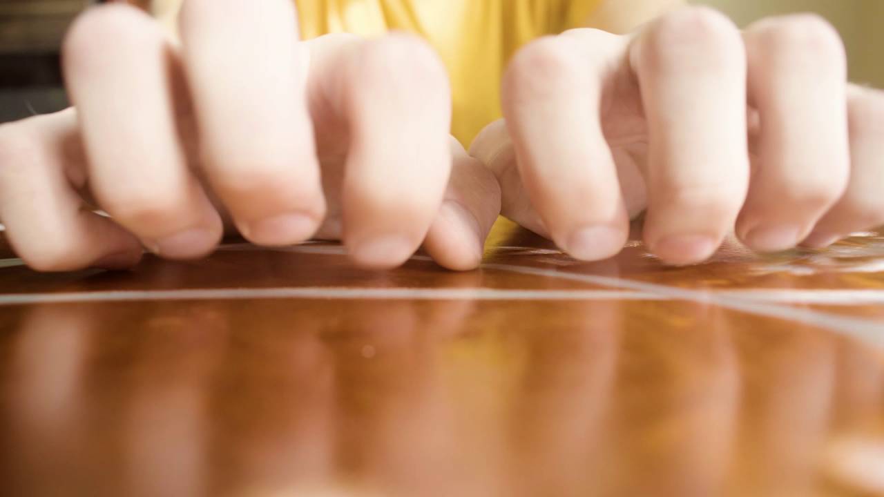 ASMR #60 - Tapping and scratching on metal sheet - YouTube