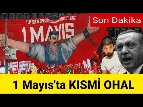 İSTANBUL'DA 1 MAYIS OHAL. Fakir son video. Taksim meydanı.
