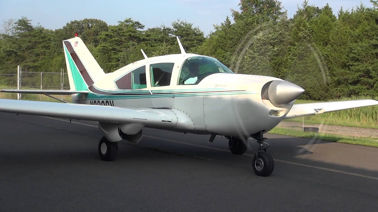 Bellanca Super Viking start-up, Run-up - Lycoming Powered - YouTube