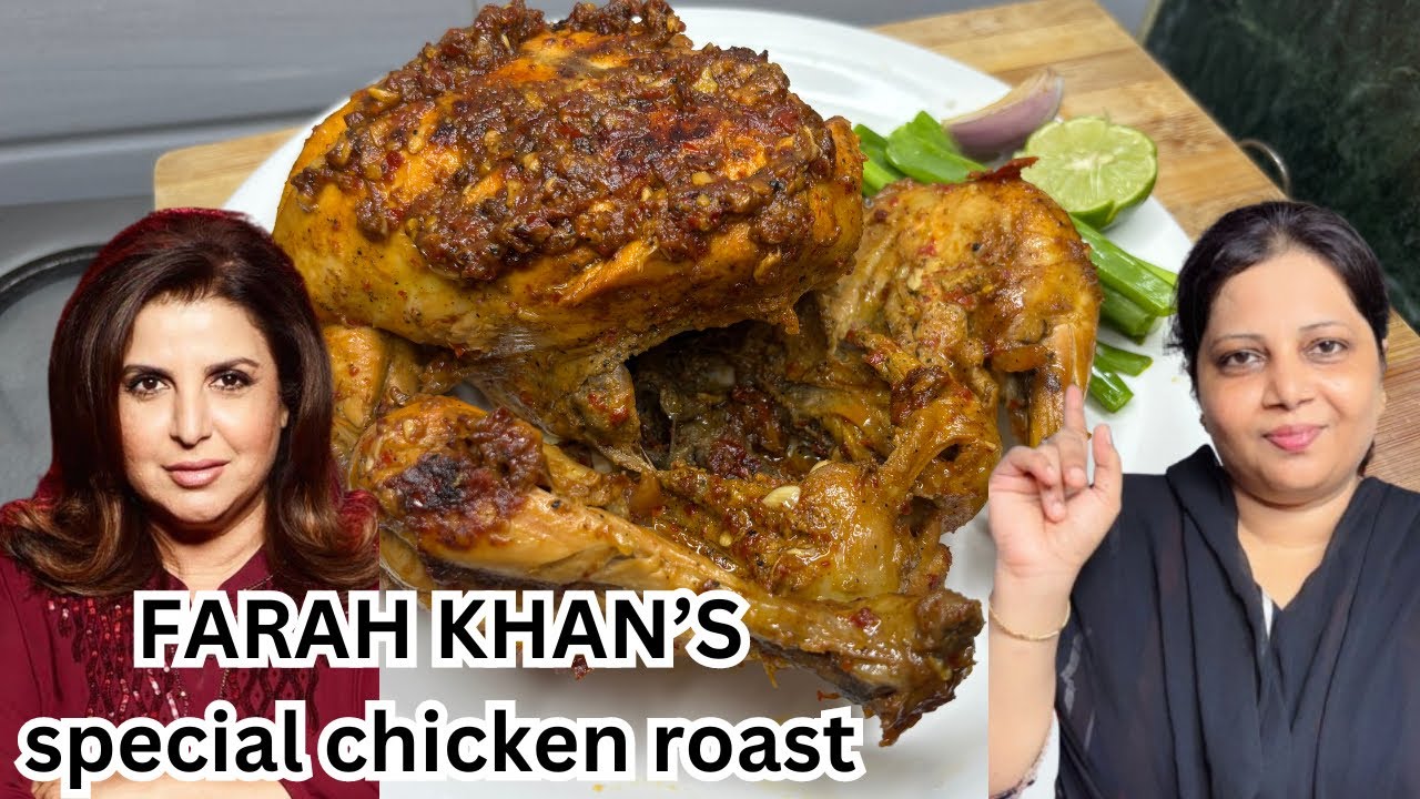 Bollywood’s Favourite Roast Chicken l I Tried Farah Khan Special Roast ...