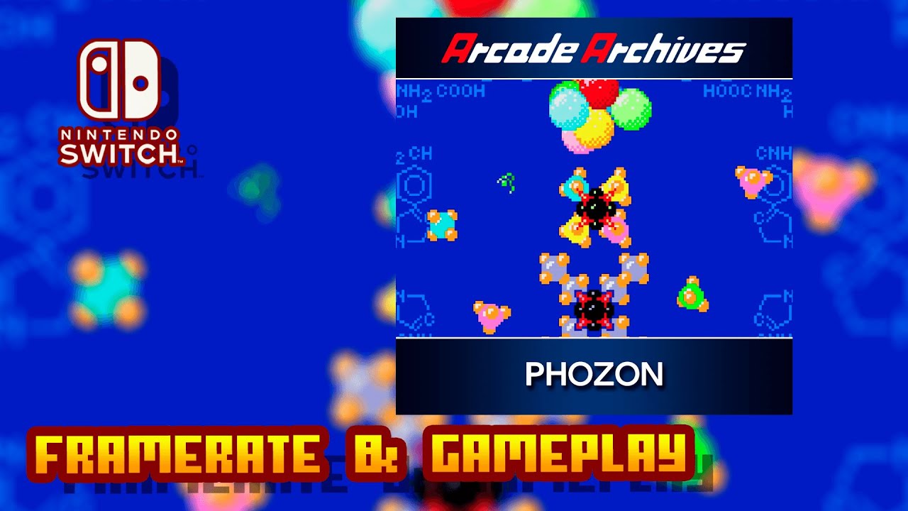 Arcade Archives: PHOZON - (Nintendo Switch) - Framerate & Gameplay ...