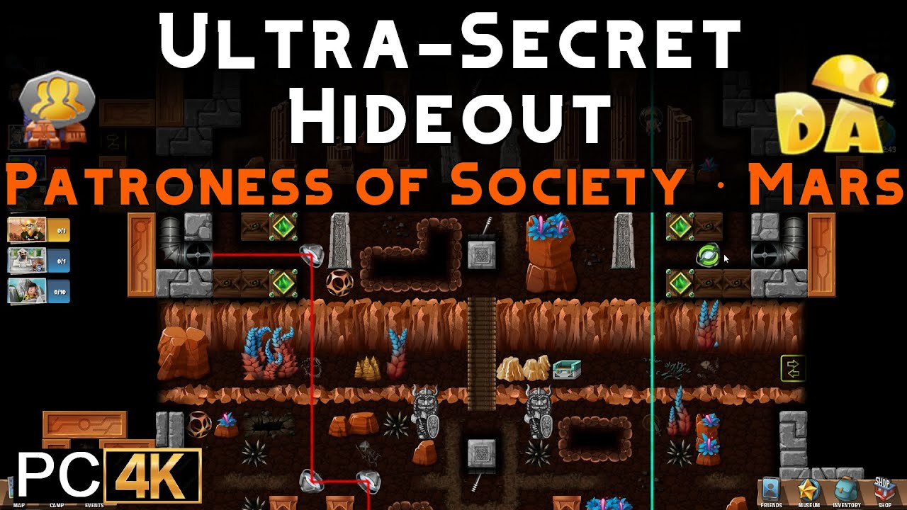 Ultra-Secret Hideout | Patroness of Society #7 (PC) | Diggy's Adventure ...