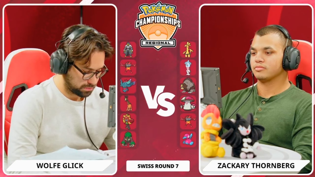 Wolfe Glick vs Zackary Thornberg! Charlotte Pokemon VGC Championships ...