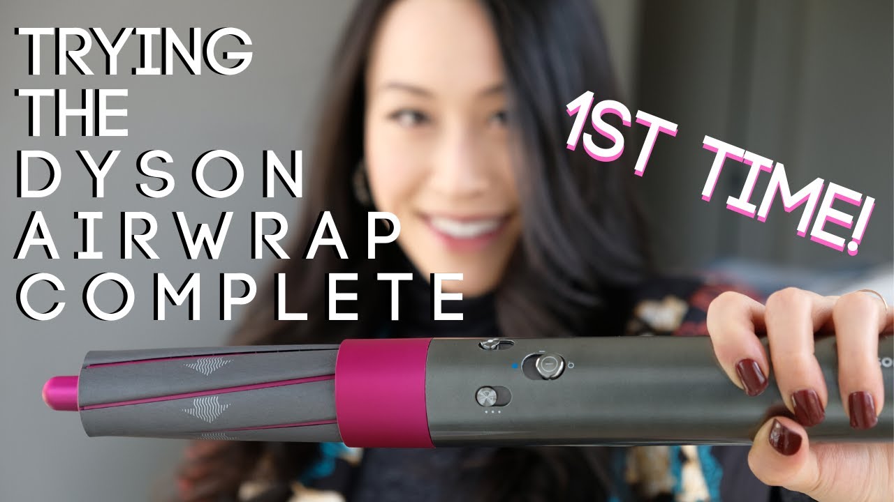 Trying the Dyson Airwrap Complete - YouTube