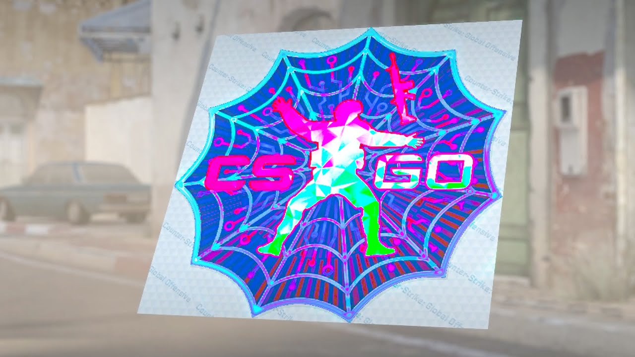 CS2 Updated WEB STUCK Holo Sticker - YouTube