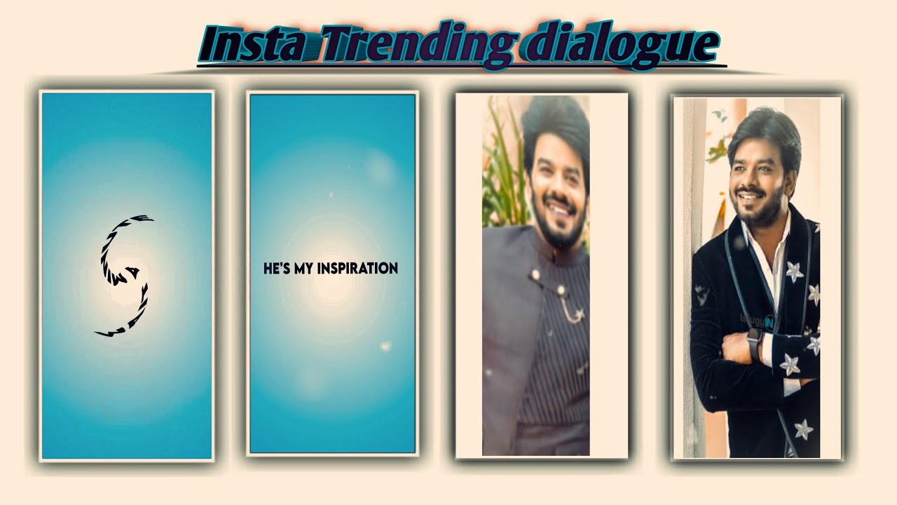 Insta trending dialogue video editing in Alight motion / Telugu ...