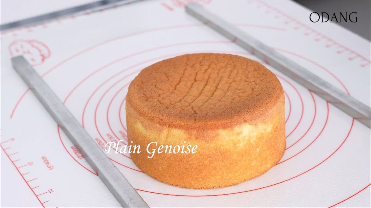 how to make plain genoise 한 번 알아두면 유용한 플레인제누와즈 바닐라제누와즈 제노와즈 케이크시트만들기 ...