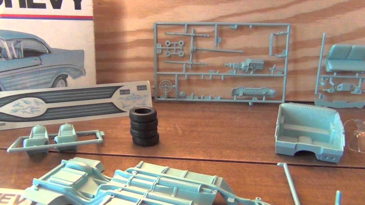 Kit Review Monogram '56 Chevy - YouTube