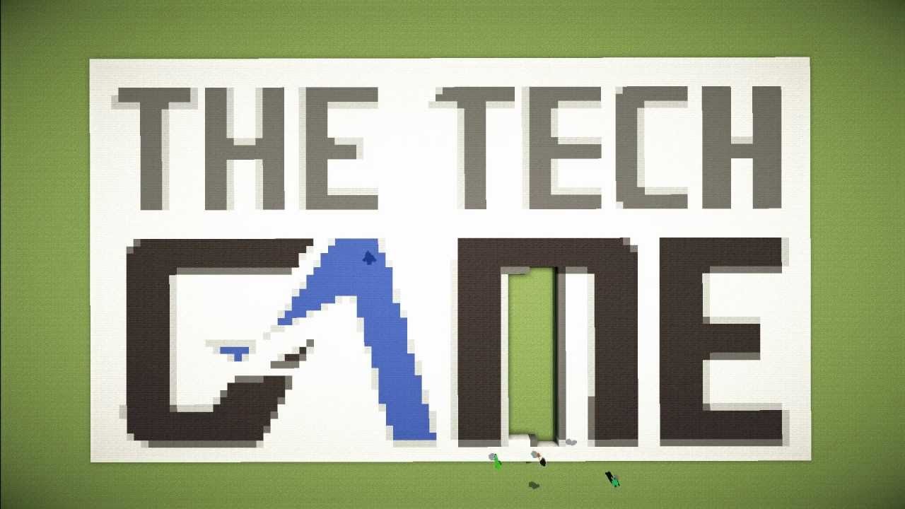 TheTechGame.com V4 Logo Minecraft Timelapse - YouTube