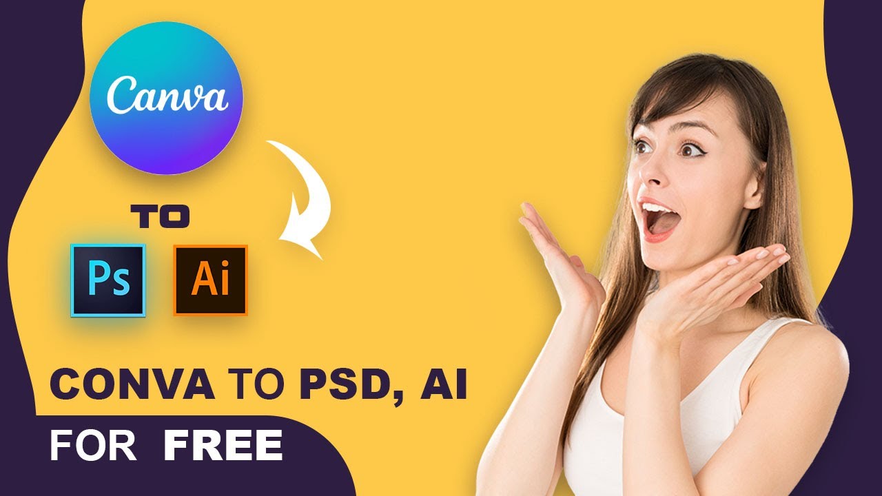 How to export PSD from Canva | Canva to PSD,EPS | Retain layers ...