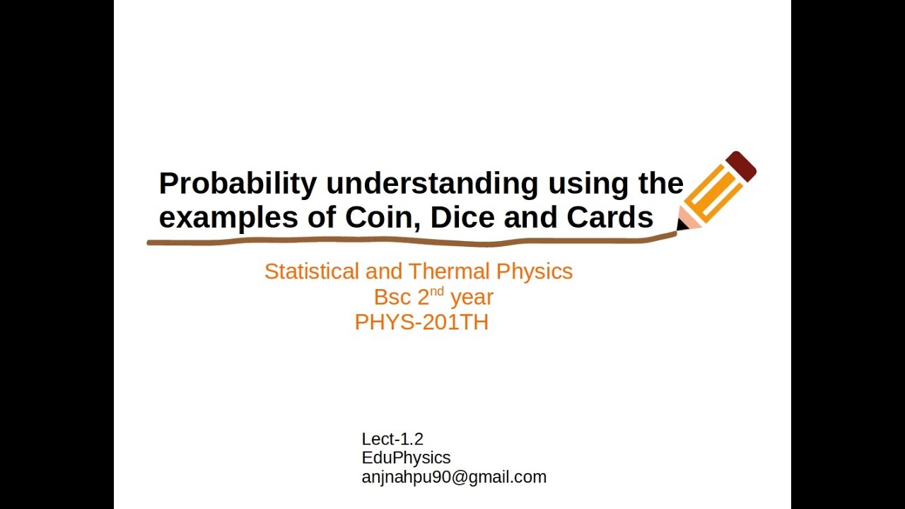 Probability understanding with Cards, Coin & Dice|| Statistical and ...