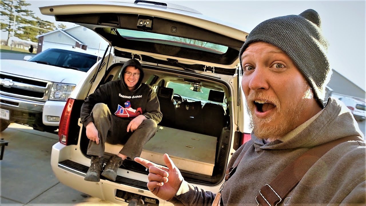 Outfitting A Cadillac Escalade For Undercover Camping - YouTube