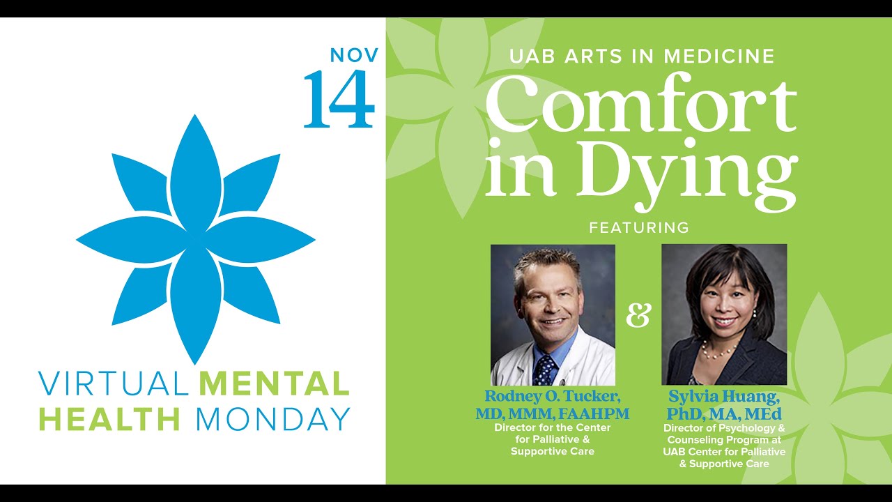 Virtual Mental Health Monday: Comfort in Dying - YouTube