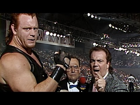 Paul Heyman manages The Undertaker in WCW: WCW Great American Bash 1990