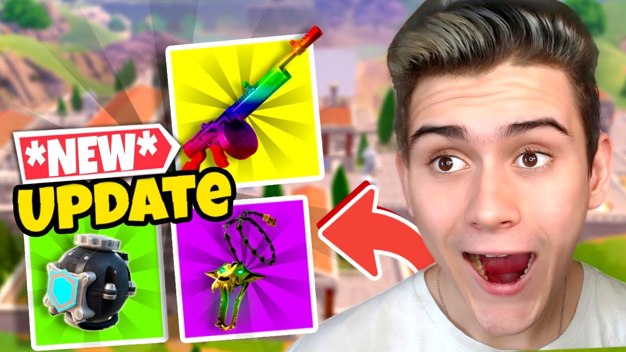 NEW *MIDAS* Update in Fortnite! (NEW GUNS AND ITEMS) - YouTube