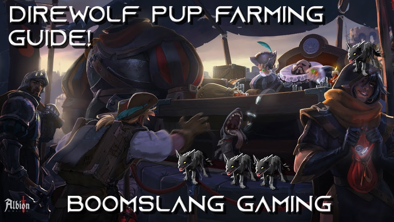 Albion Online - F2P Dire Wolf Pup Farming Guide - YouTube
