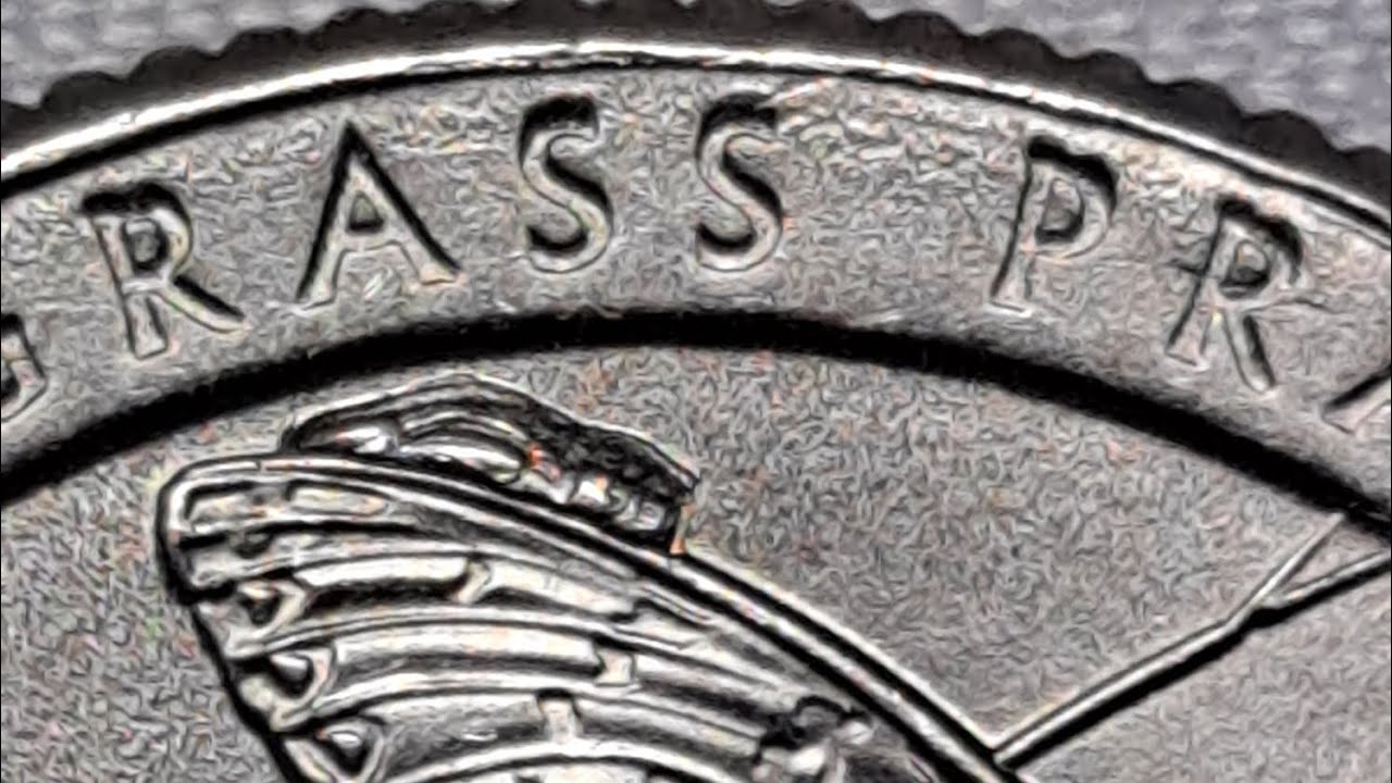 2020 Tallgrass Prairie Quarter Die Cud Error. - YouTube