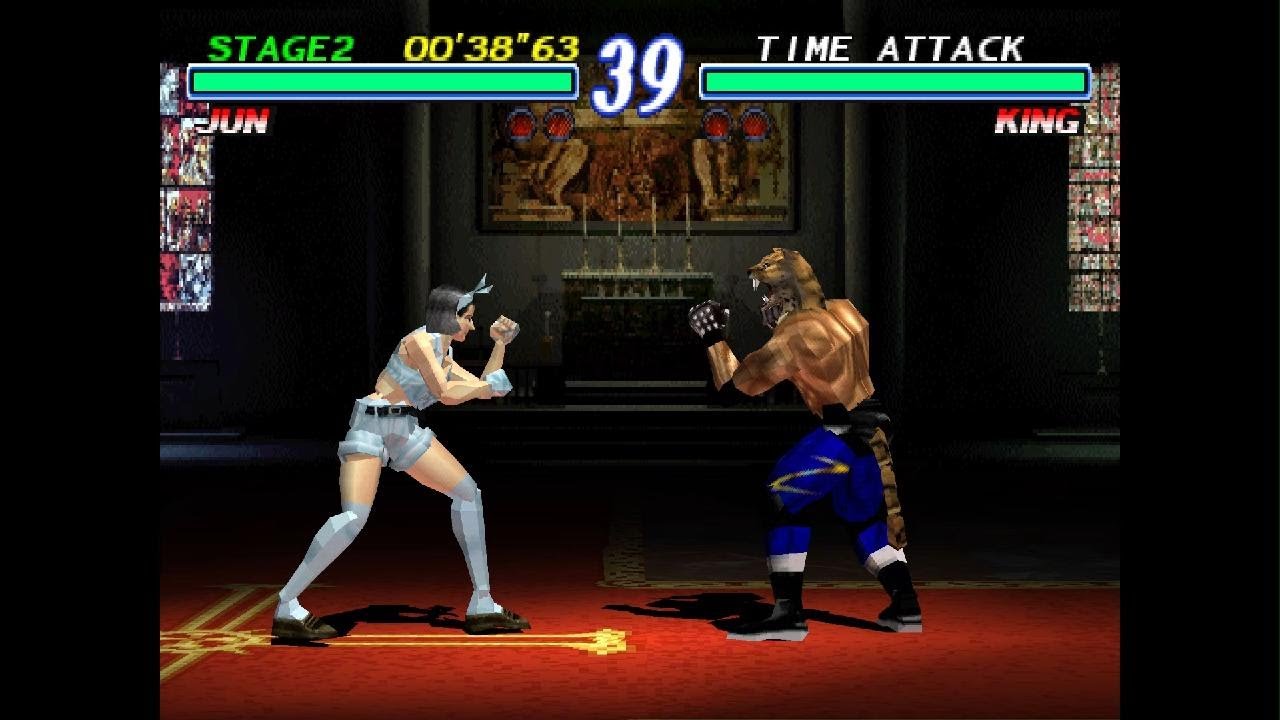 Tekken 2 Jun speed run practice - YouTube