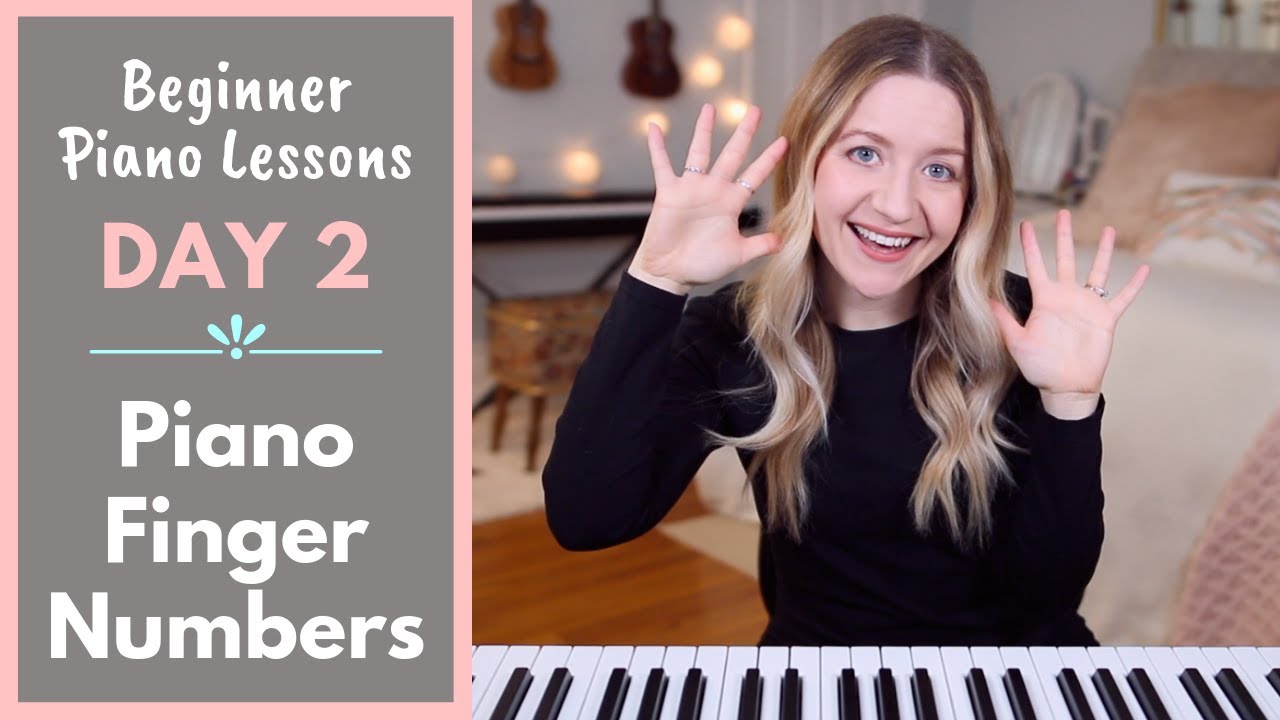Piano Finger Numbers Beginner Piano Lessons 2 Piano Understand
