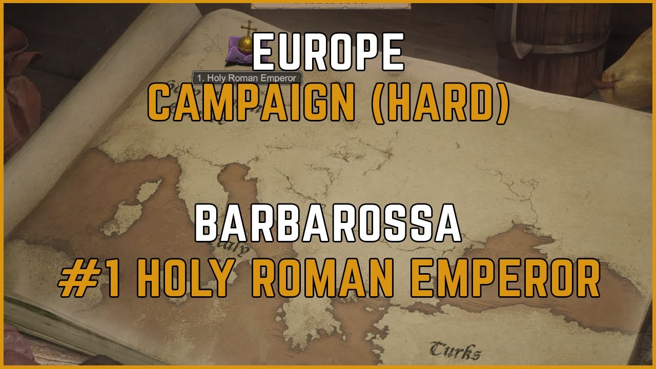Barbarossa #1: Holy Roman Emperor (Hard) AoE2:DE Campaigns, Europe ...