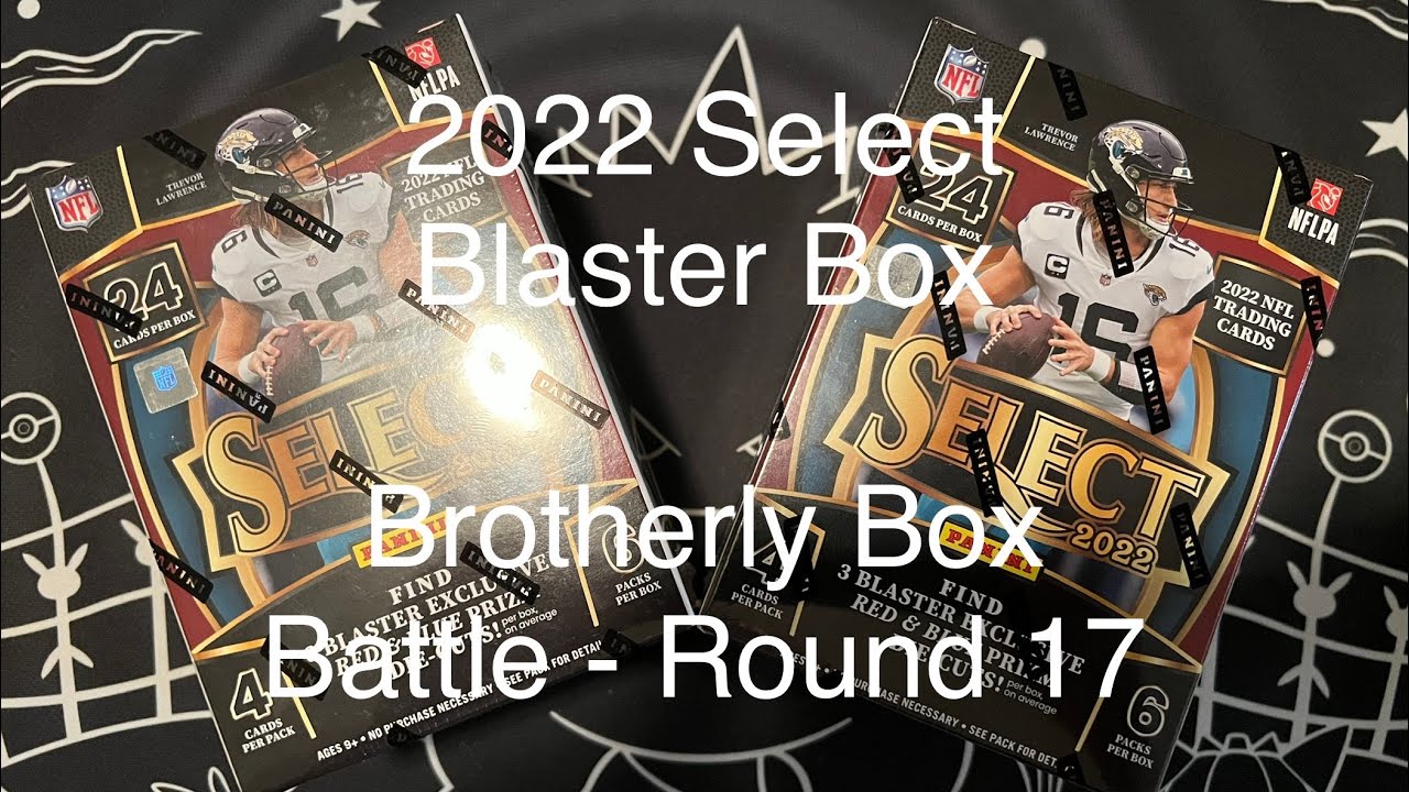 2022 Select Football Blaster Box Opening - Brotherly Box Battle Round ...
