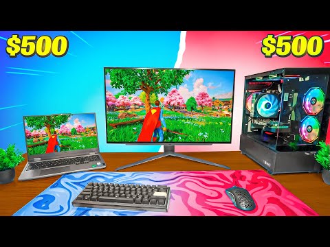 $500 Gaming Laptop vs $500 Gaming PC…
