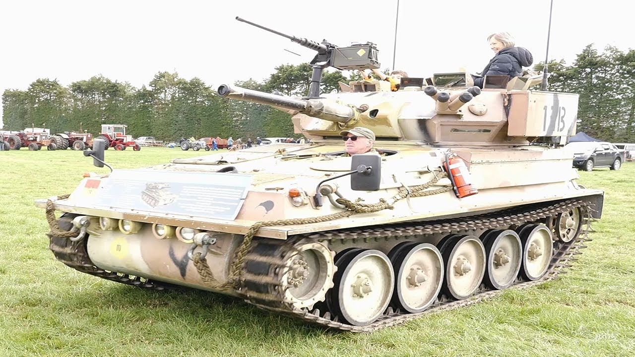 1981 Scorpion Tank - YouTube