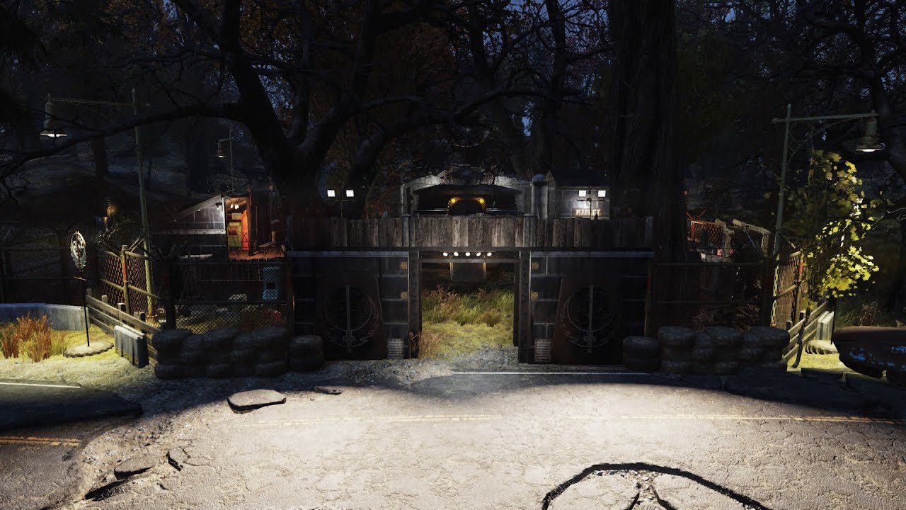 Fallout 76 - BOS Field Station Camp Build - YouTube