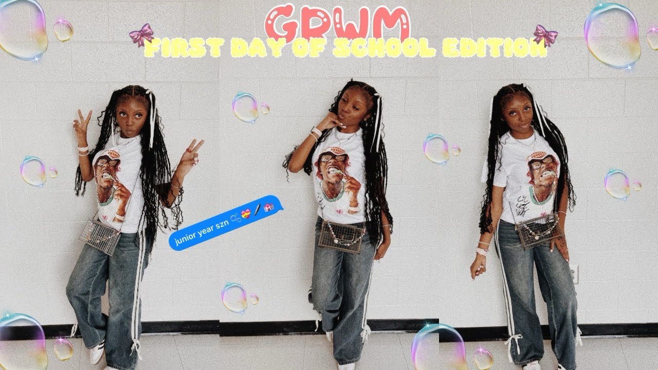 GRWM FIRST DAY OF SCHOOL EDITION | JUNIOR YR SZN - YouTube