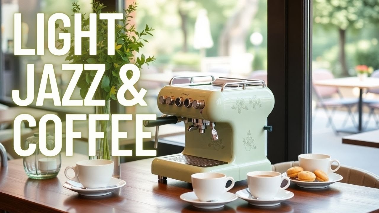 Light Jazz & Coffee 🌸 Springtime Ambience for Productive Mornings - YouTube
