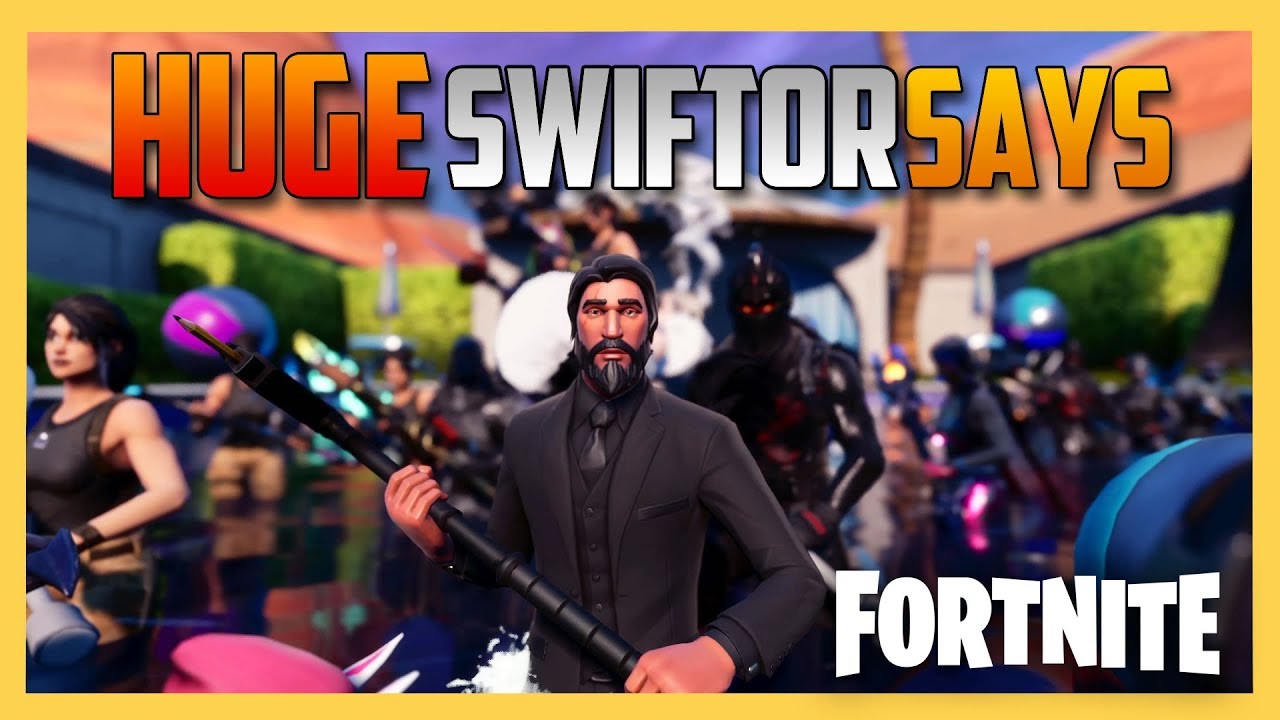 HUGE Swiftor Says Madness in Fortnite! 70+ Players! - YouTube