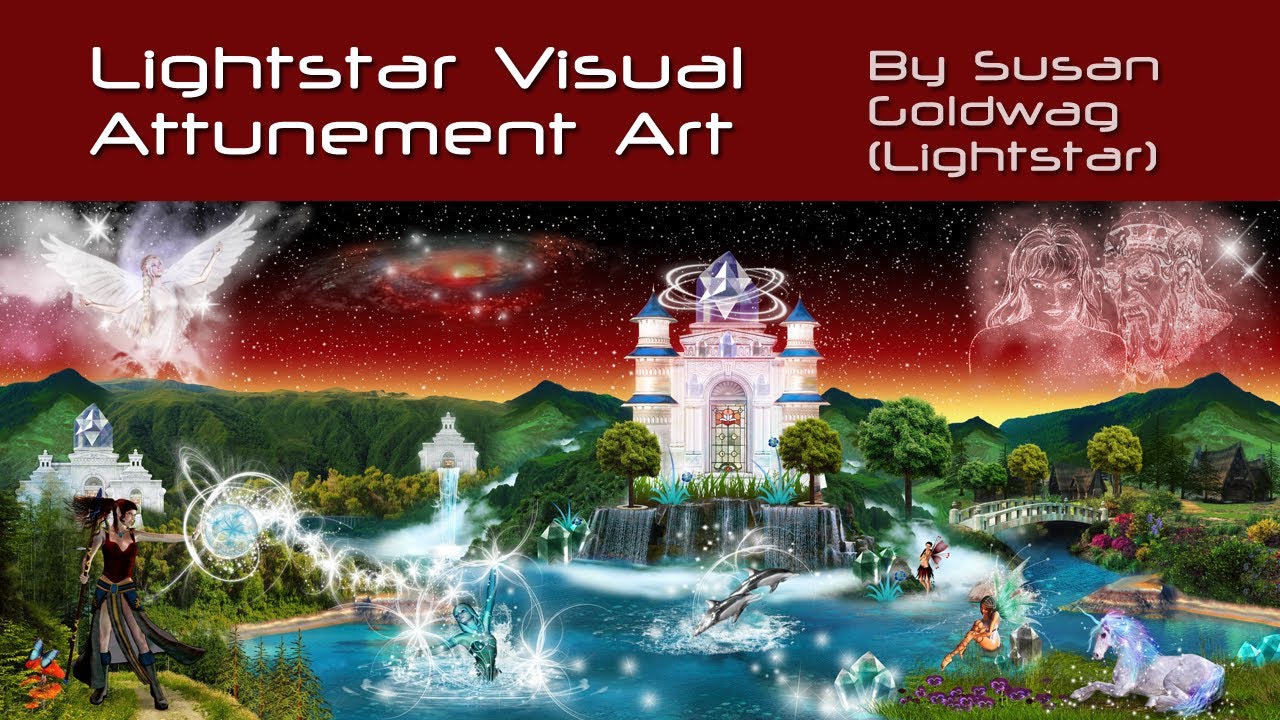 Lightstar Visual Attunement Art By Lightstar - YouTube