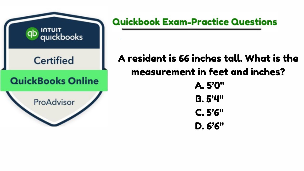 A resident is 66 inches tall. What is the measurement in feet and ...