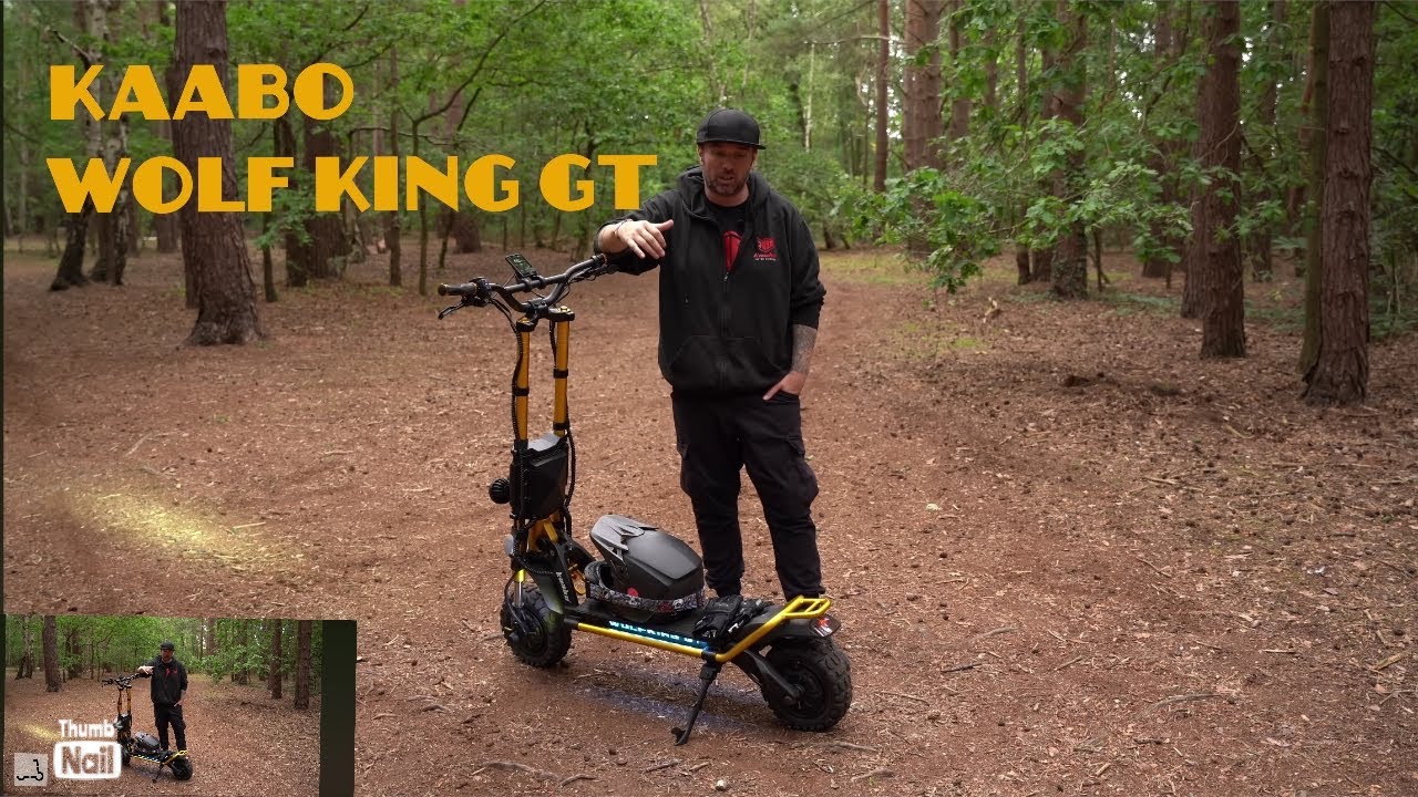 Kaabo Wolf King GT Electric Scooter Full Review. Best Scooter Ever ⁠🥰 ...